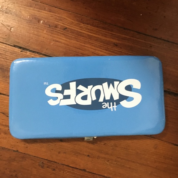 Disney | Bags | Smurf Wallet Brand New With Tags | Poshmark